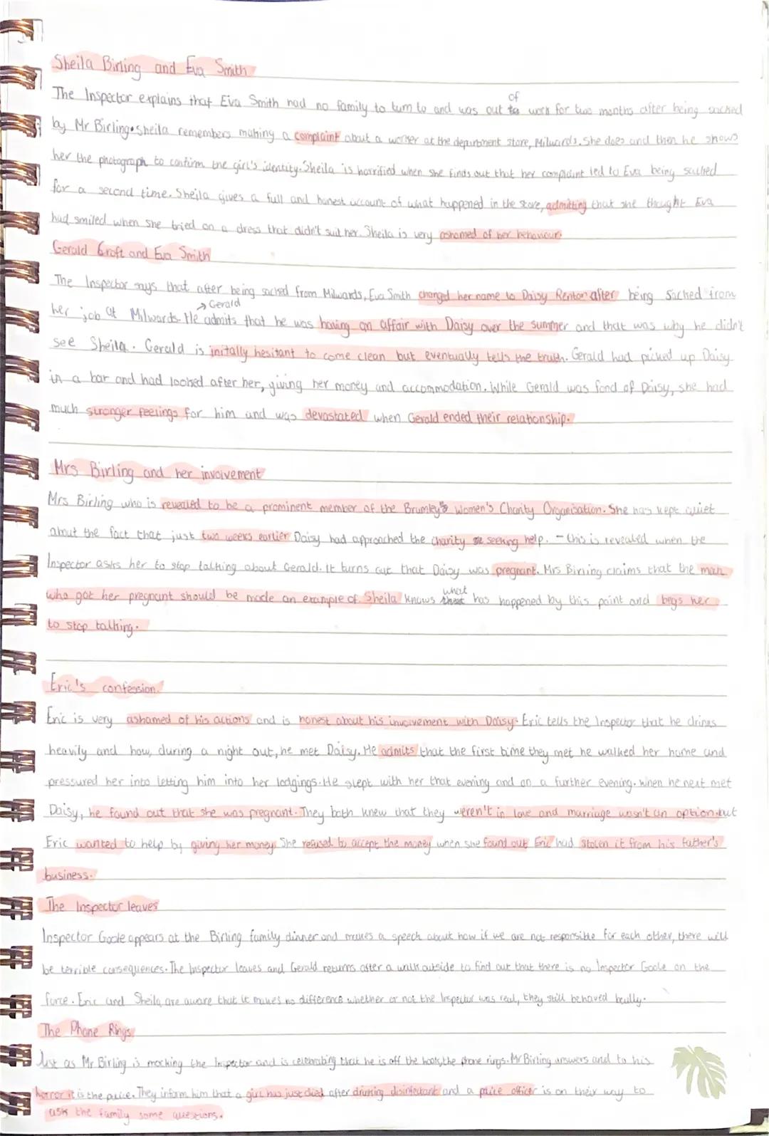 An Inspector Calls: Inspector Goole and Eva Smith Analysis and Quotes ...