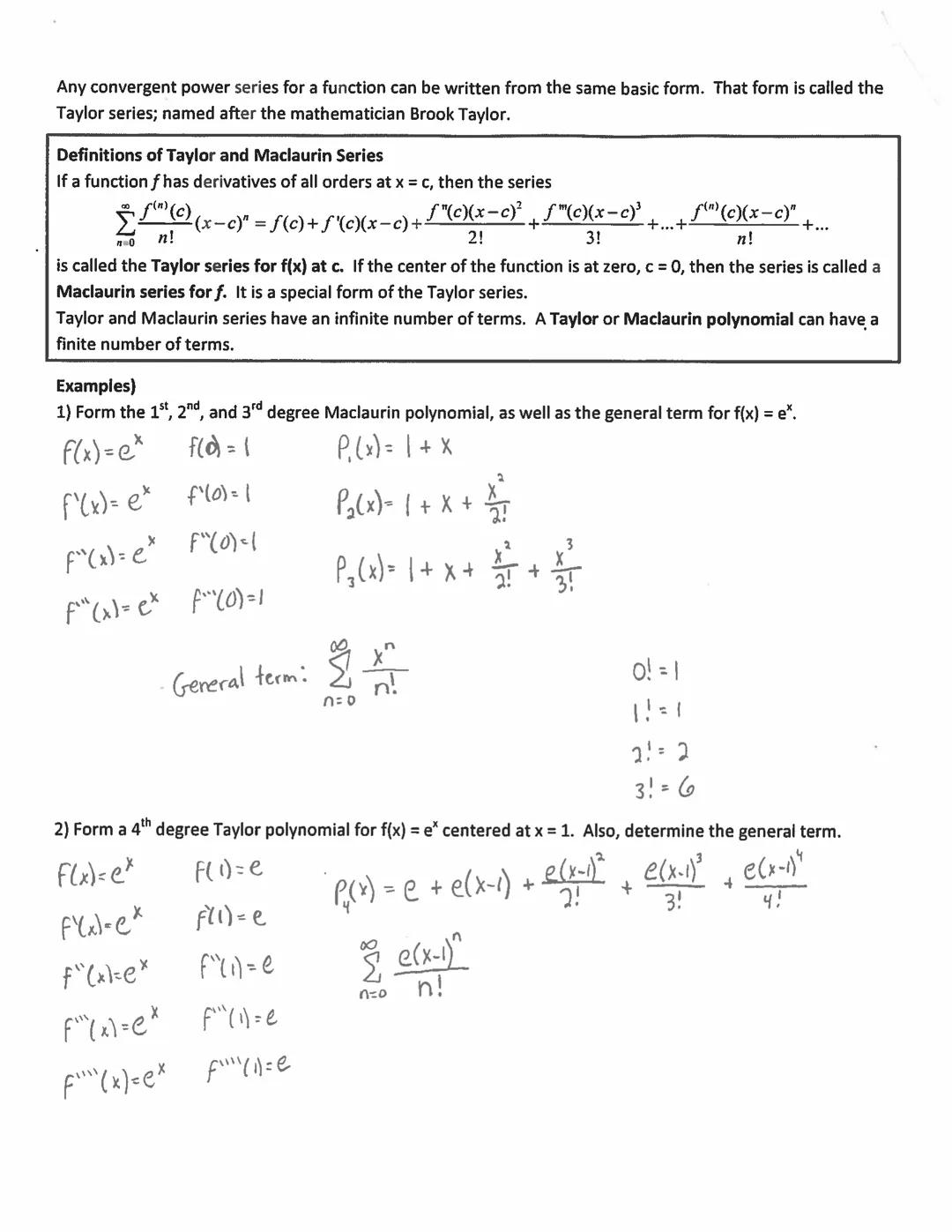 Simply explained: Taylor and Maclaurin Series (AP Calculus AB/BC ...