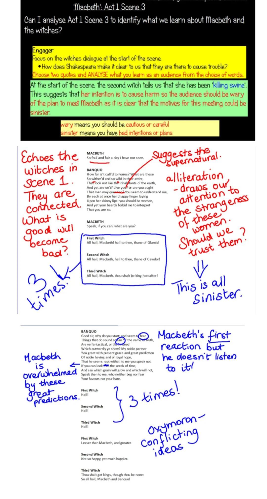 Simply explained: Your Guide to Macbeth: Detailed Annotations of Key ...