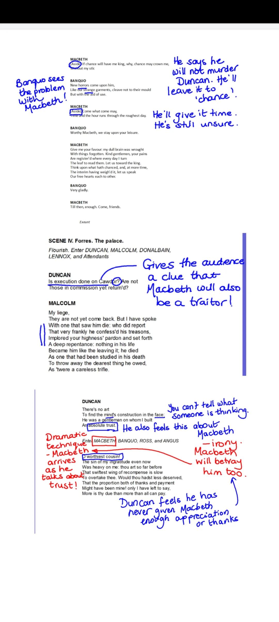 Simply explained: Your Guide to Macbeth: Detailed Annotations of Key ...