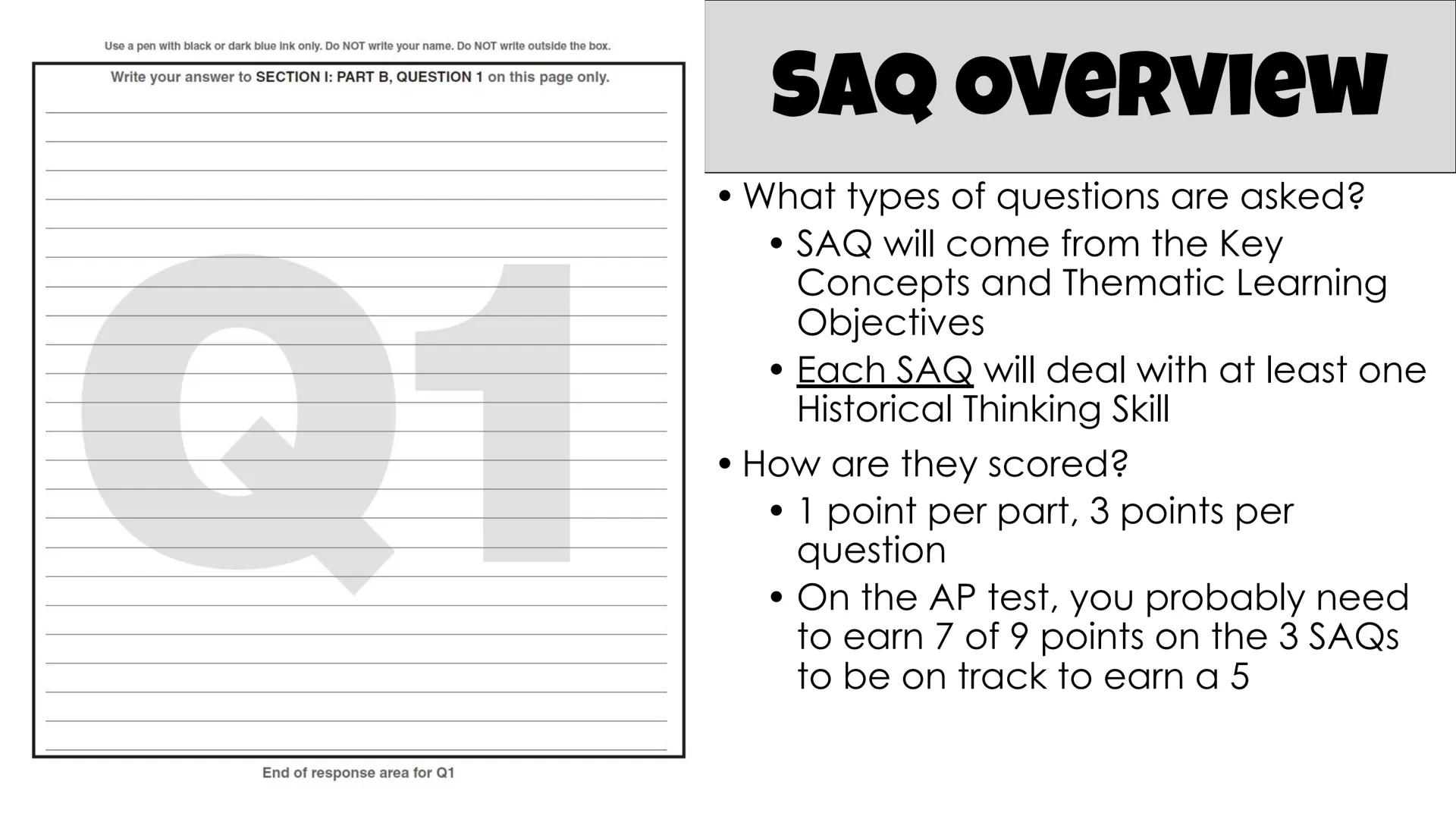 Simply explained: How to Write an SAQ: Tips, Examples, and Formats for ...