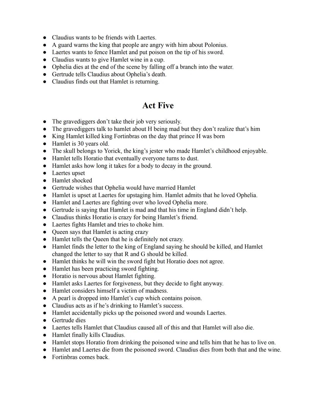 Hamlet Act 1 Summary: Your Complete Guide to Scenes and Characters ...