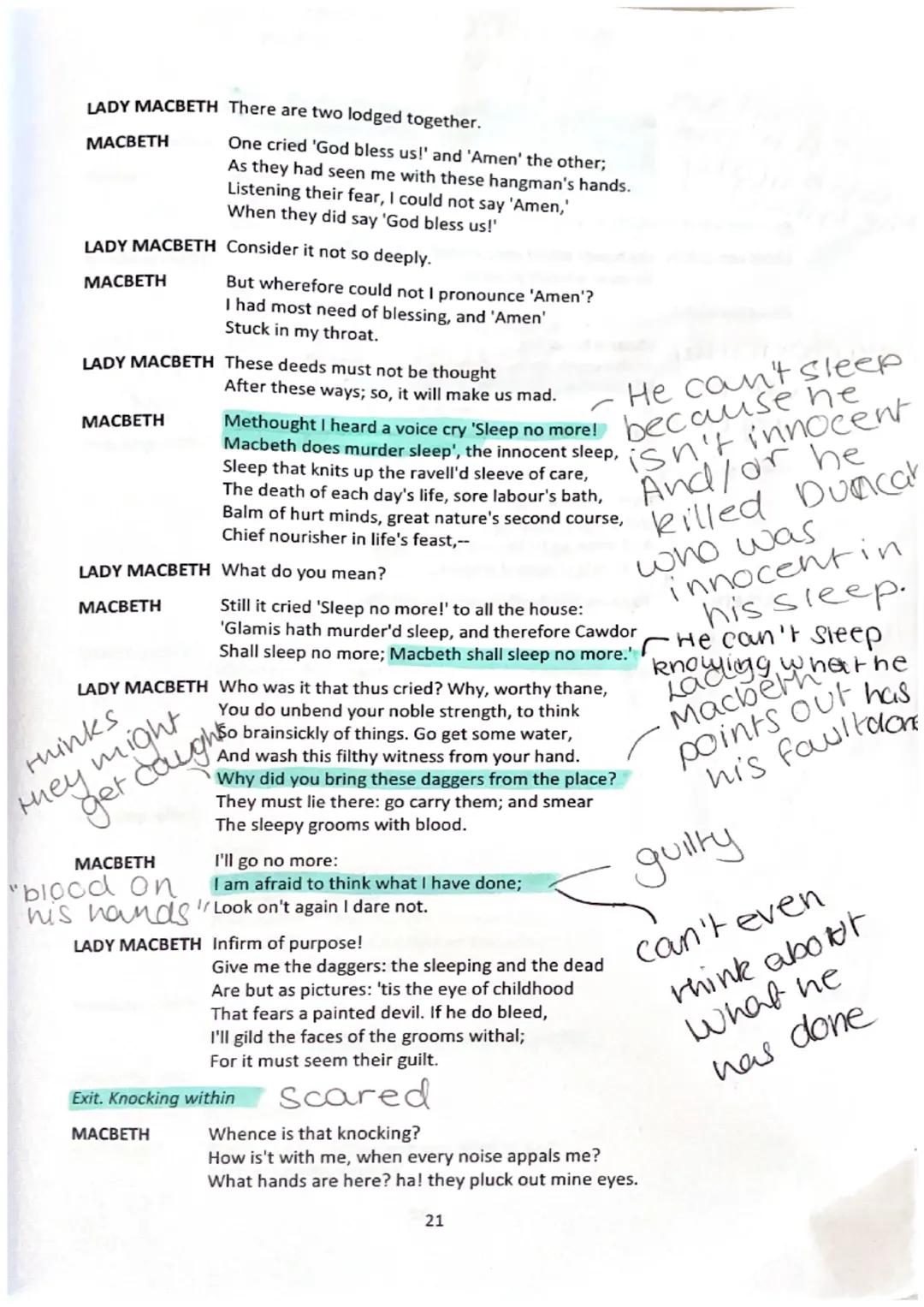 Simply explained: Macbeth Act 2: Detailed Annotations, Summaries, and ...