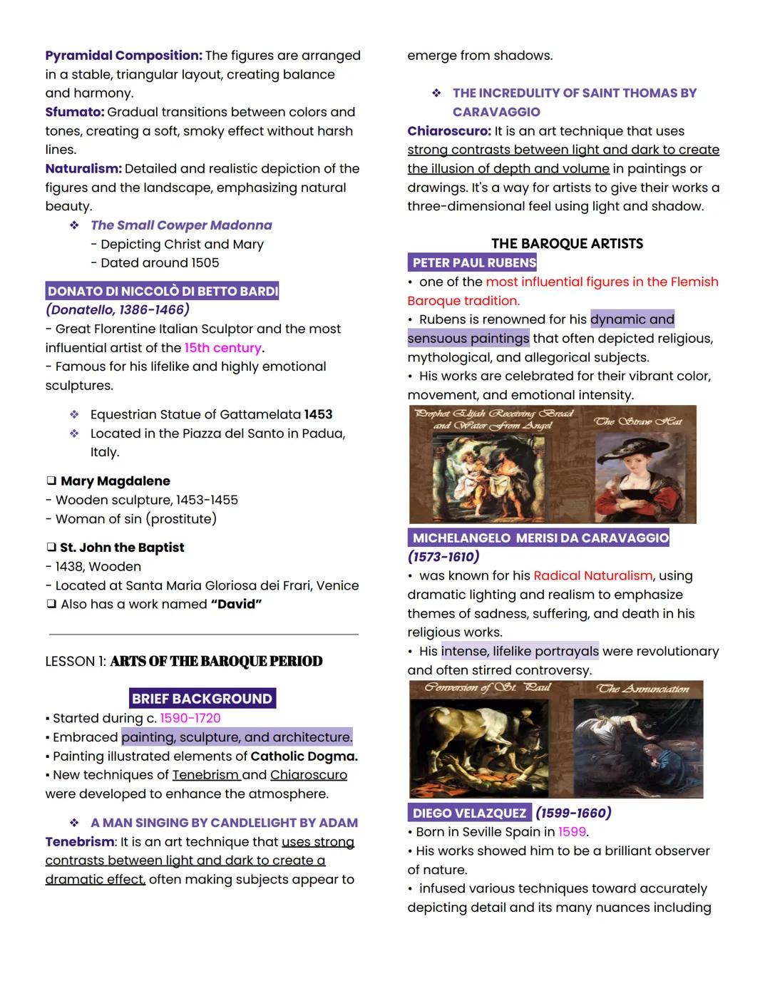 MAPEH Grade 9 Quarter 2 Reviewer (MAPEH) as PDF - Knowunity