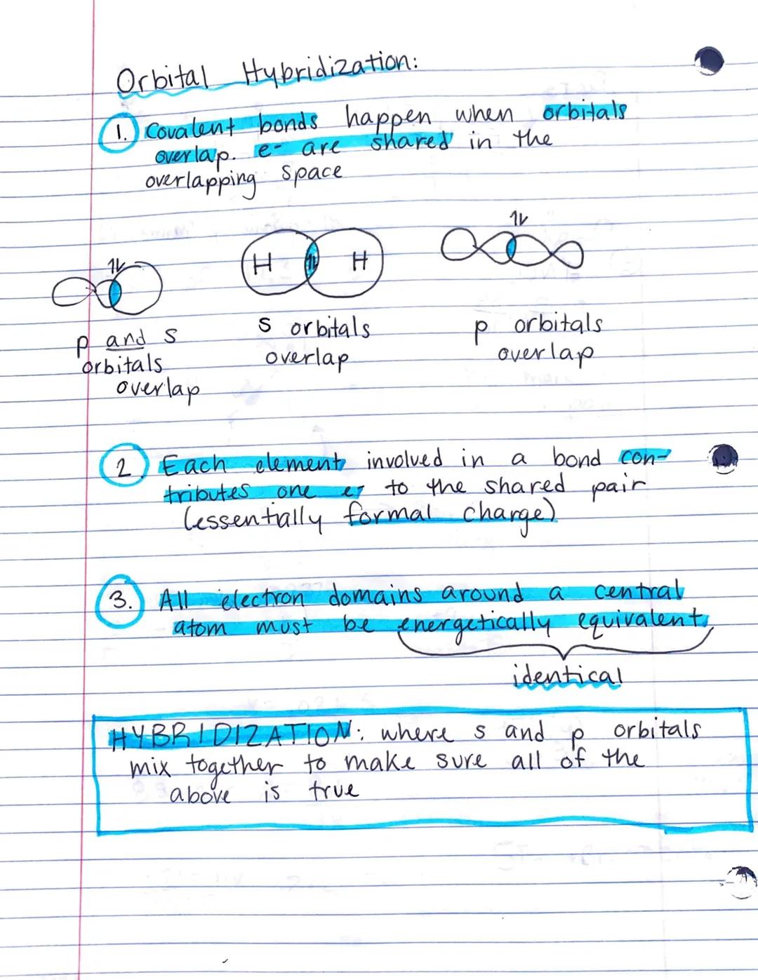 Orbital Hybridization (AP Chemistry) - Knowunity