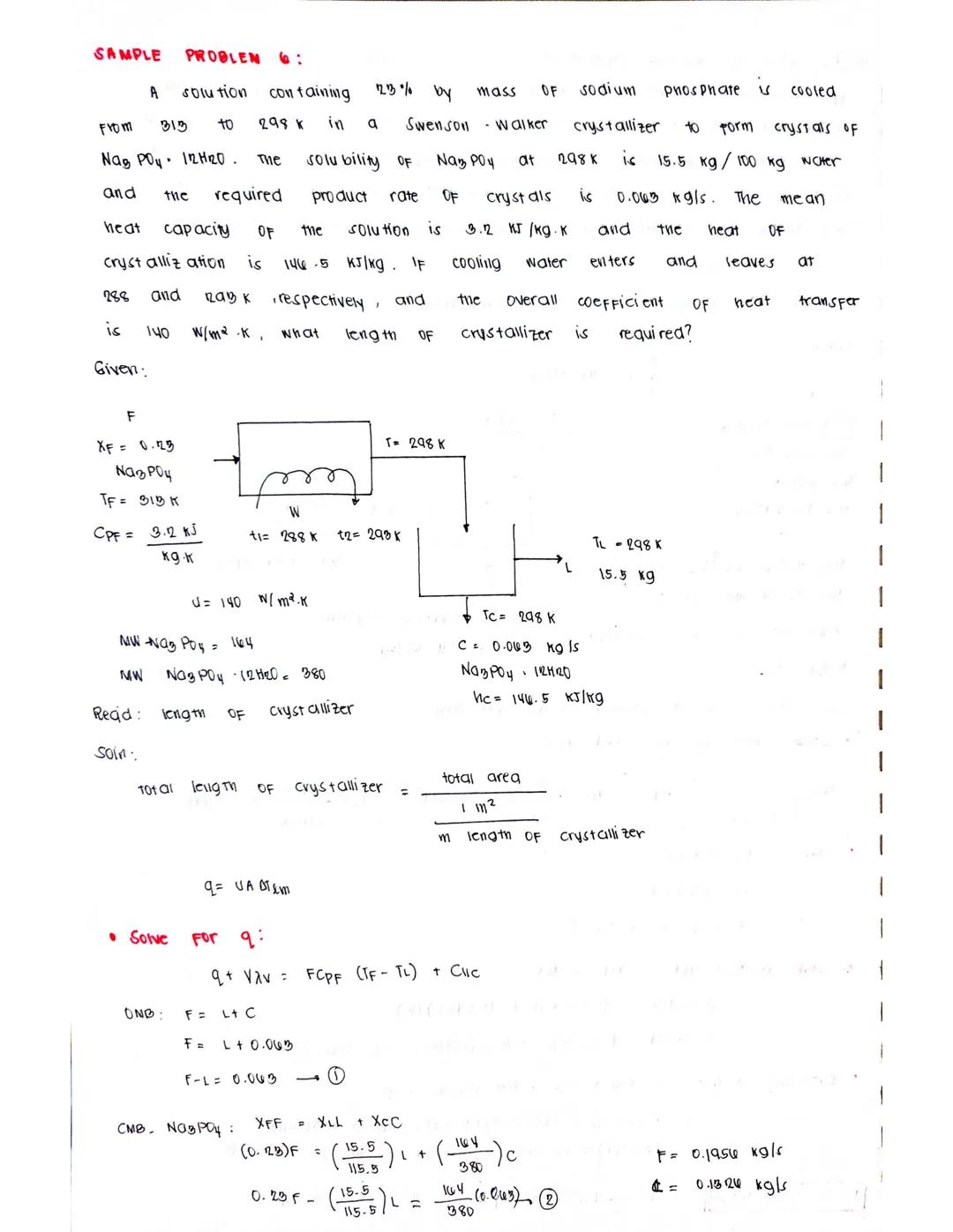 Examples of Crystallization: Problems and Solutions (Chemistry) as PDF - Knowunity